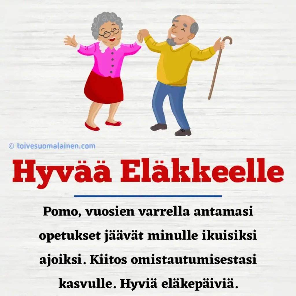 Top 100 Parasta Runo ja Toivotus Eläkkeelle Jäävälle